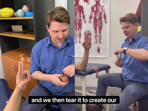 Buddy taping fingers