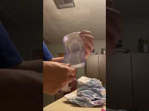 How to make diapers for a spica cast