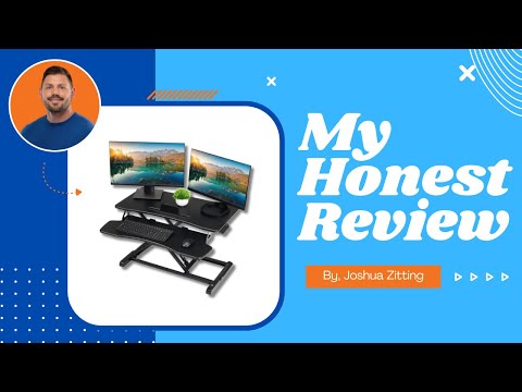 My Honest Review of TechOrbits Standing Desk Converter | Zitting Reviews