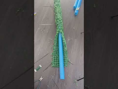 DIY - pool noodle floral chair