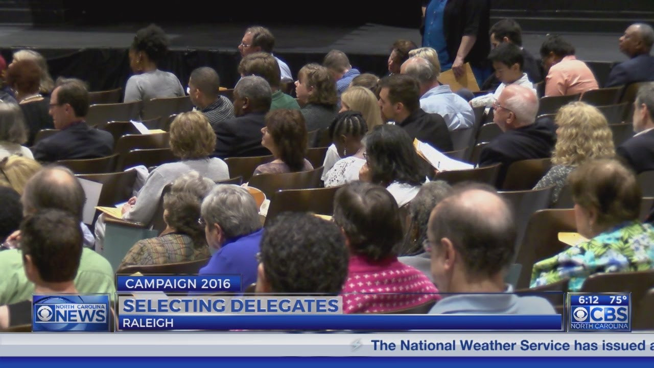 NC Democrats select delegates for national convention