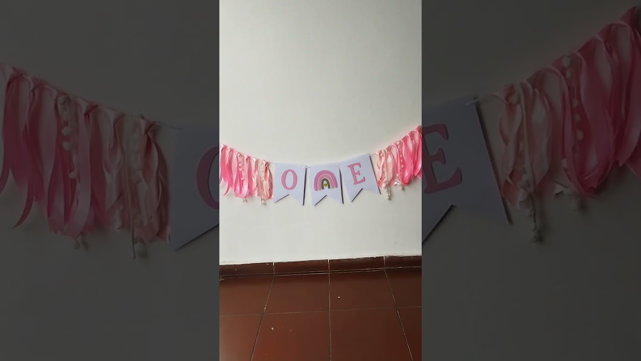 Banderín arcoiris Boho #viralvideo #banderines #arcoiris #boho