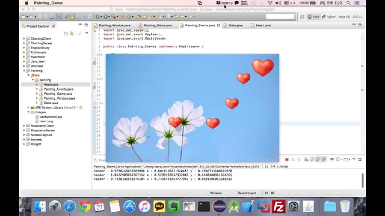 [Java] Animation effect using Pure Java