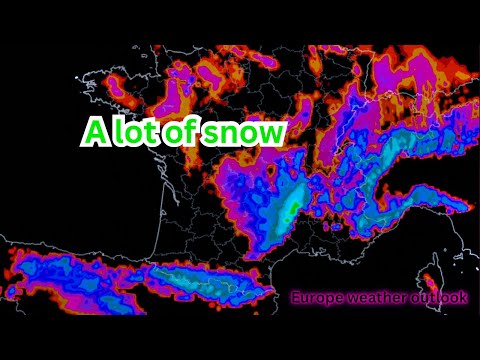 Forecast for Europe until mid February: systems with snow, wind, cold temps & rain. Feb 6th - 17th