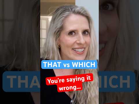 THAT vs WHICH — Stop Getting This Wrong! #learnenglish