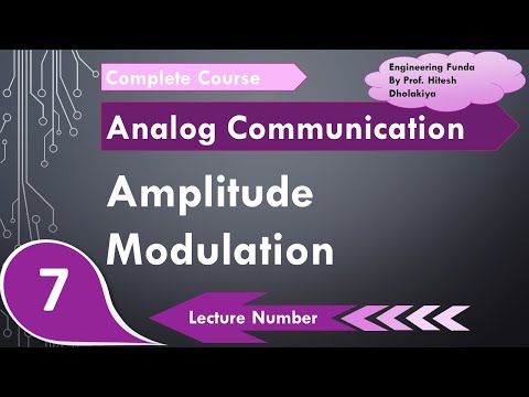 Amplitude Modulation Definition; basics and Derivation; Communication ...