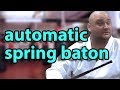 Automatic Spring Baton - Spring Loaded Police Baton | KarateMart.com