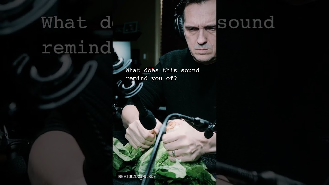 CREEPY SOUND DESIGN🎧🫣 #gamedev #sounddesign #cinematic #asmr #horror #art #recording #microphone