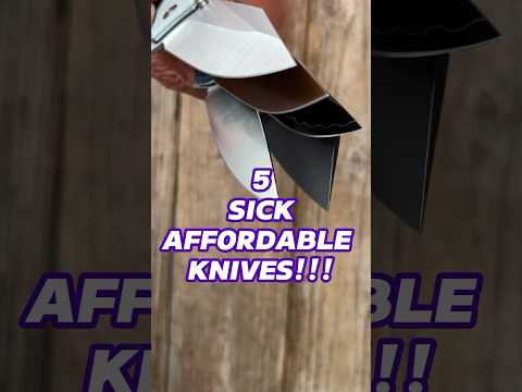 5 Sick Affordable EDC Knives! #edcknife #edcgear #blade #edc
