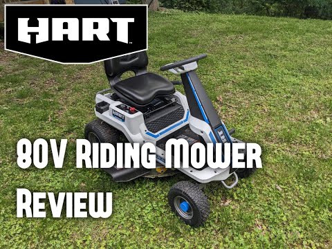 Revolutionizing Lawn Care : Walmart's Hart 80V Battery Riding Mower - Full Review and Demonstration