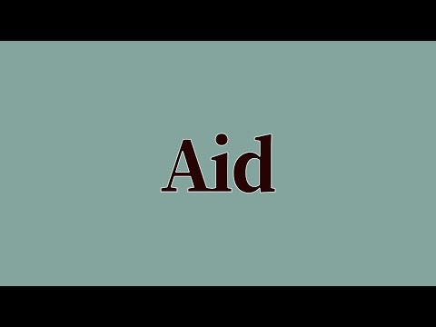 Aid Meaning and Definition