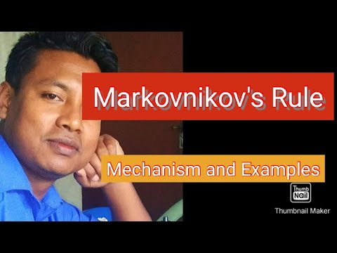 Markovnikov's Rule: NEET Series, examples, mechanism