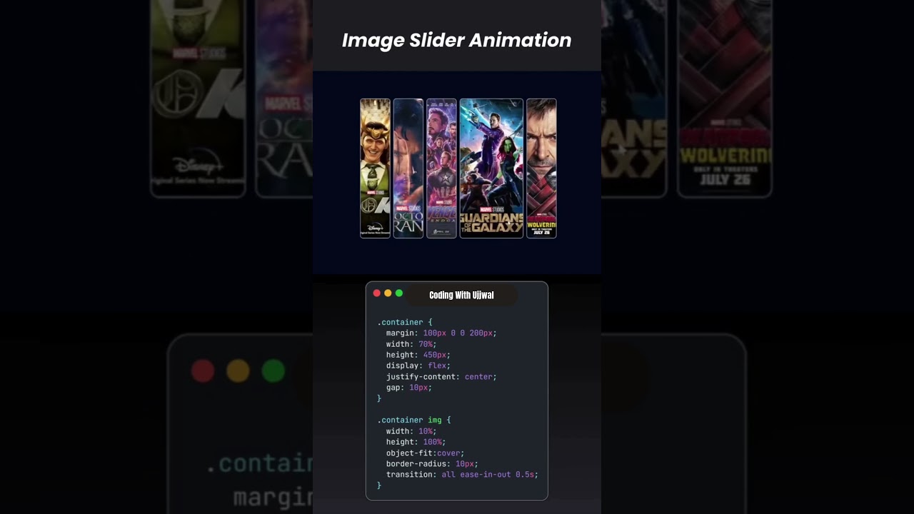 Create a Stunning Image Slider using HTML, CSS & JavaScript