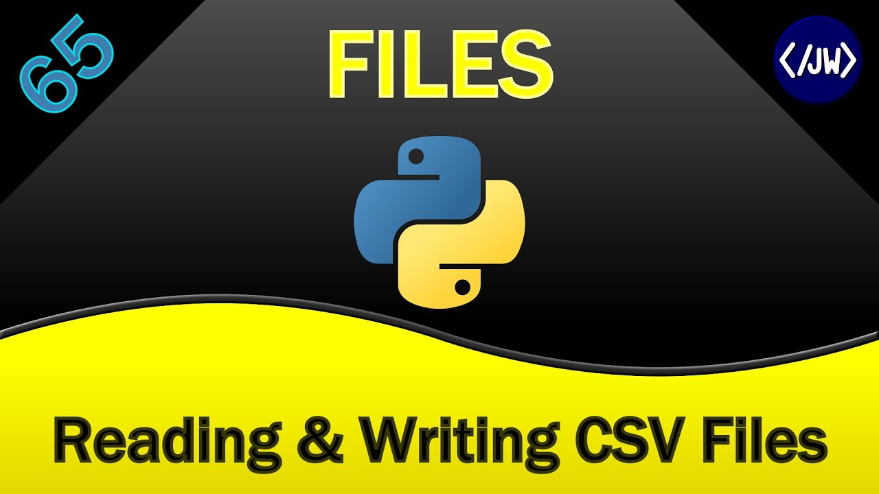 Write and read data to and from comma separated value file in #Python | #learnpython #pythontutorial