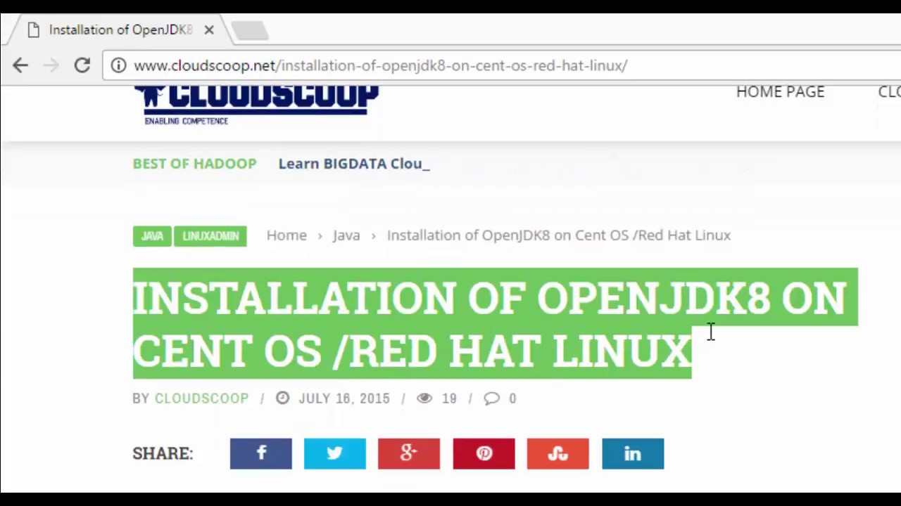 Complete Installation openJDK8 for Linux