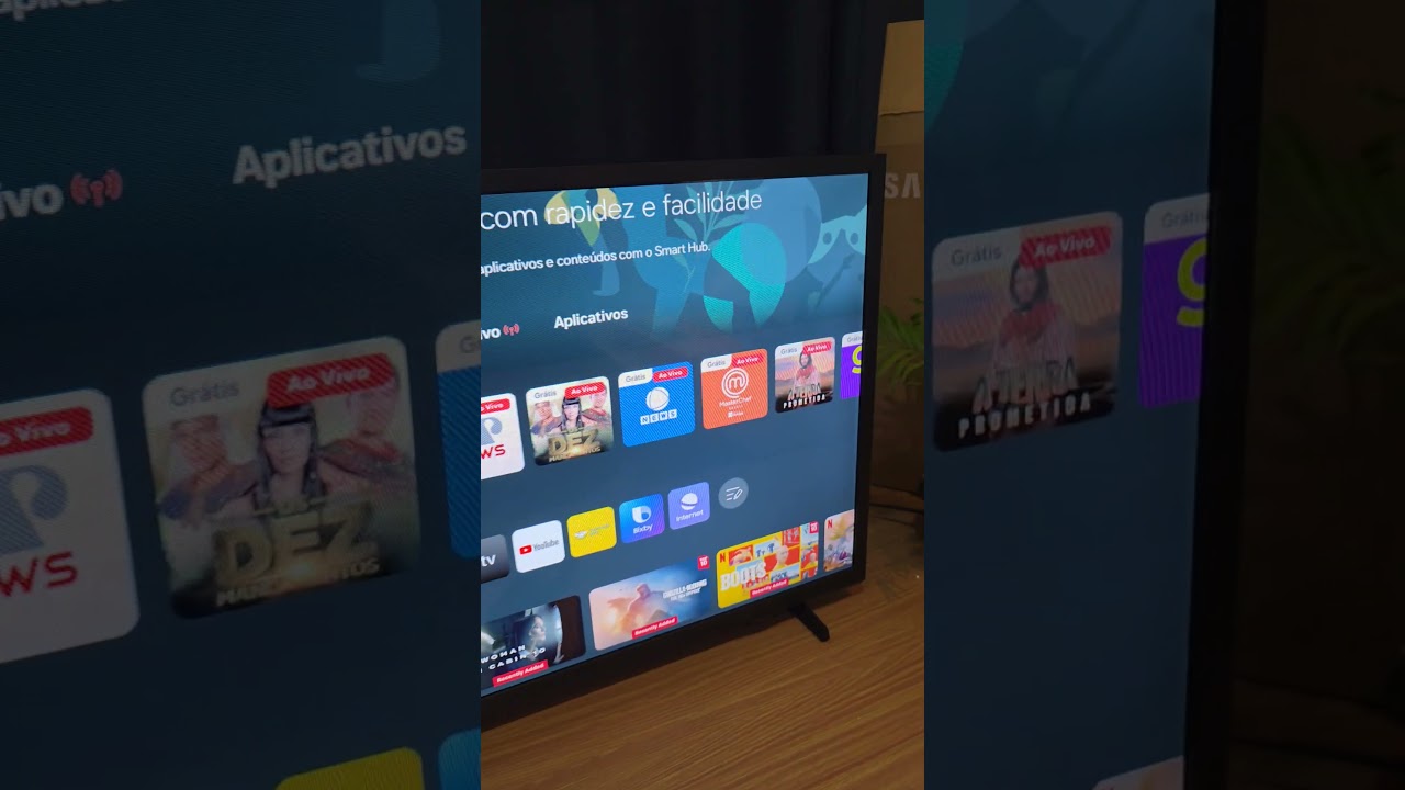 Smart TV Samsung 32 H5000F em breve Unboxing #smarttv #samsung #unboxing #shorts