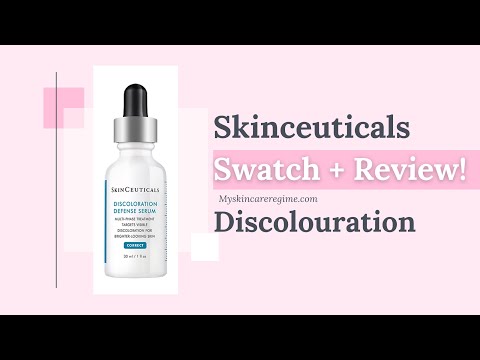 Skinceuticals - Discoloration Defense Serum - Swatch + Review!