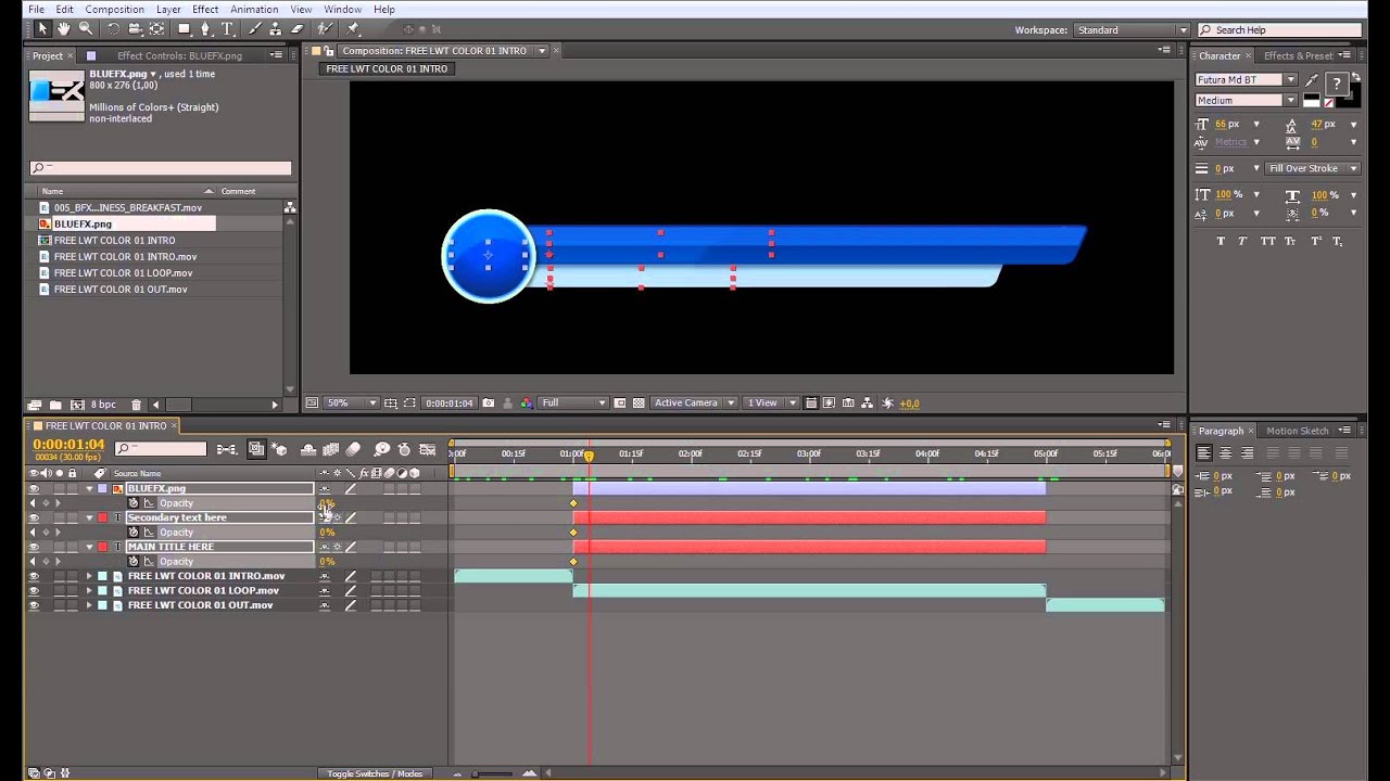 Free Lower Third Template Tutorial for After Effects
