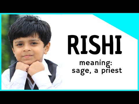 ✨ Rishi - Rishi Name Meaning – Rishi Name Status - Indian baby boy names - Hindu Baby Names