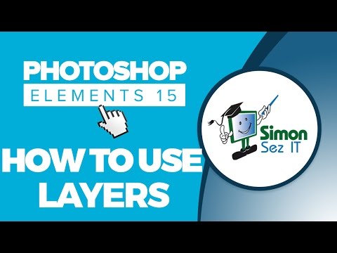 How to Use Layers in Photoshop Elements 15 - Part 1 - Introduction to Layers