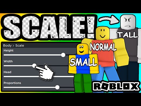 You MUST TRY These Avatar SCALE TRICKS! (ROBLOX)