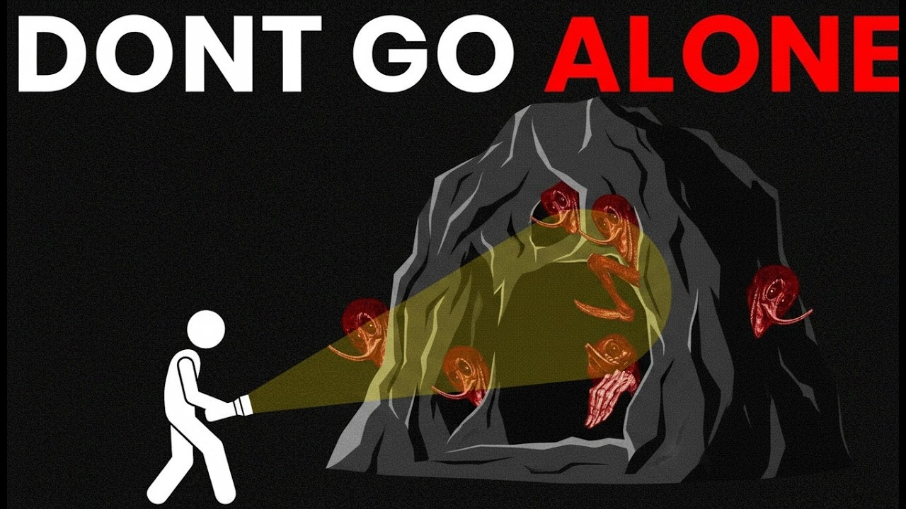 Analog horror | skinwalker in Caves