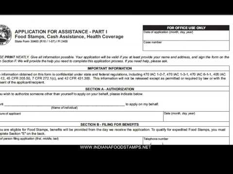 Indiana Food Stamps