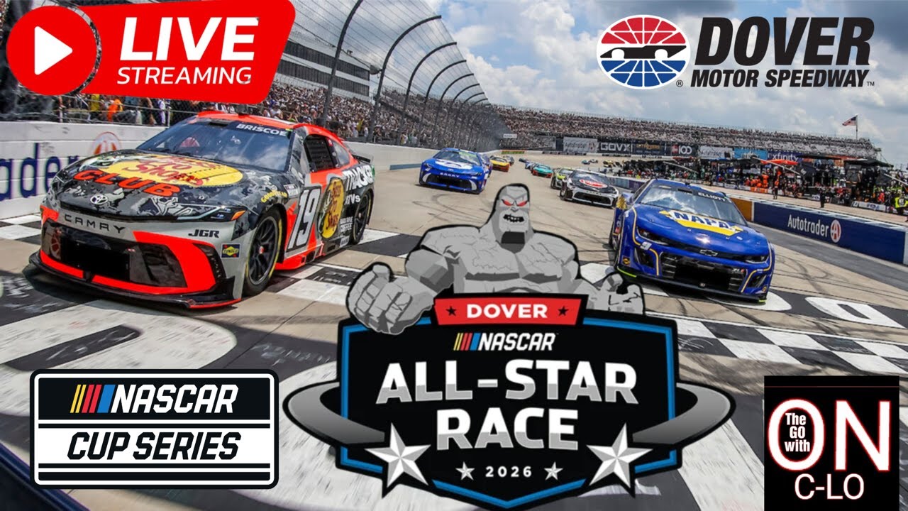 🔴NASCAR All Star Race at Dover. Live Nascar Cup Series. Live Commentary & Reaction Livestream