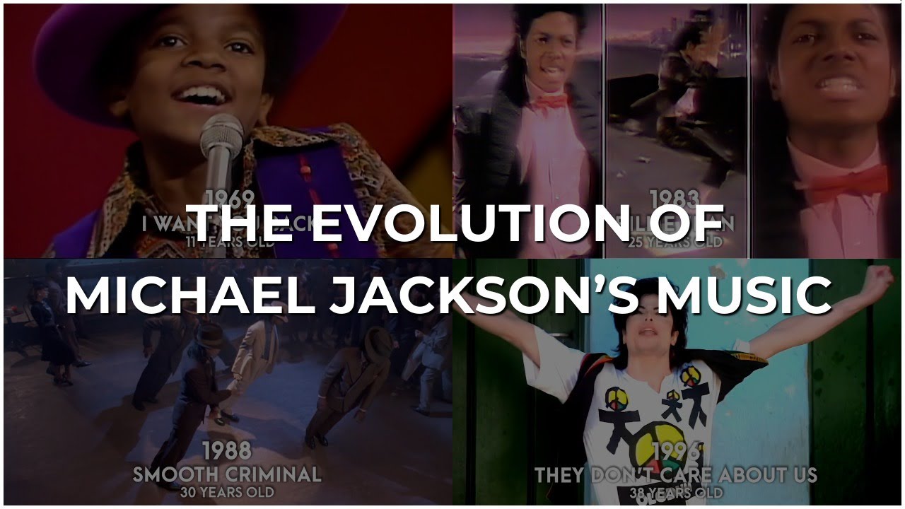 The Evolution of Michael Jackson’s Music - from 1969 to 2018 (Biggest Hits)