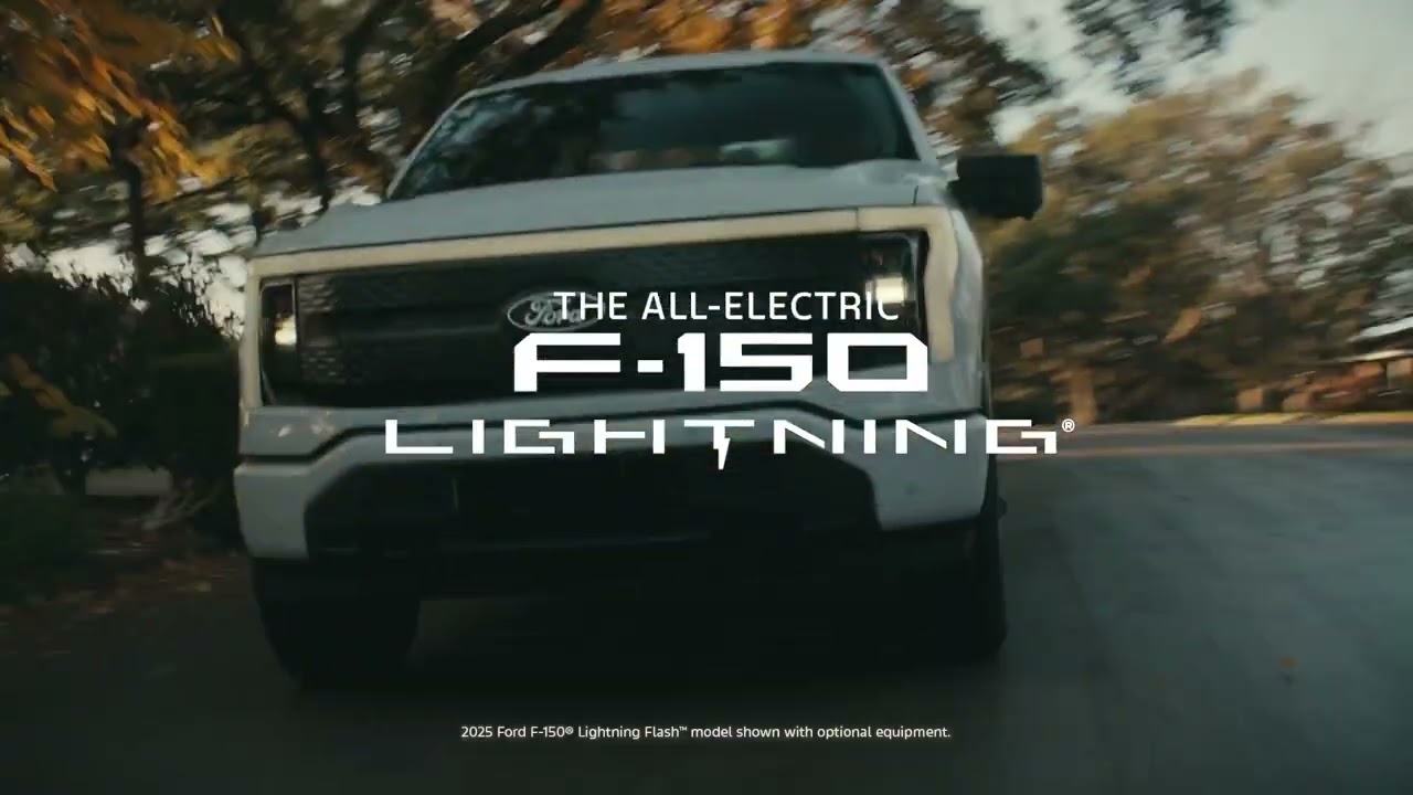 The 2025 Ford F-150® Lightning® Flash™ Model | Award-Winning