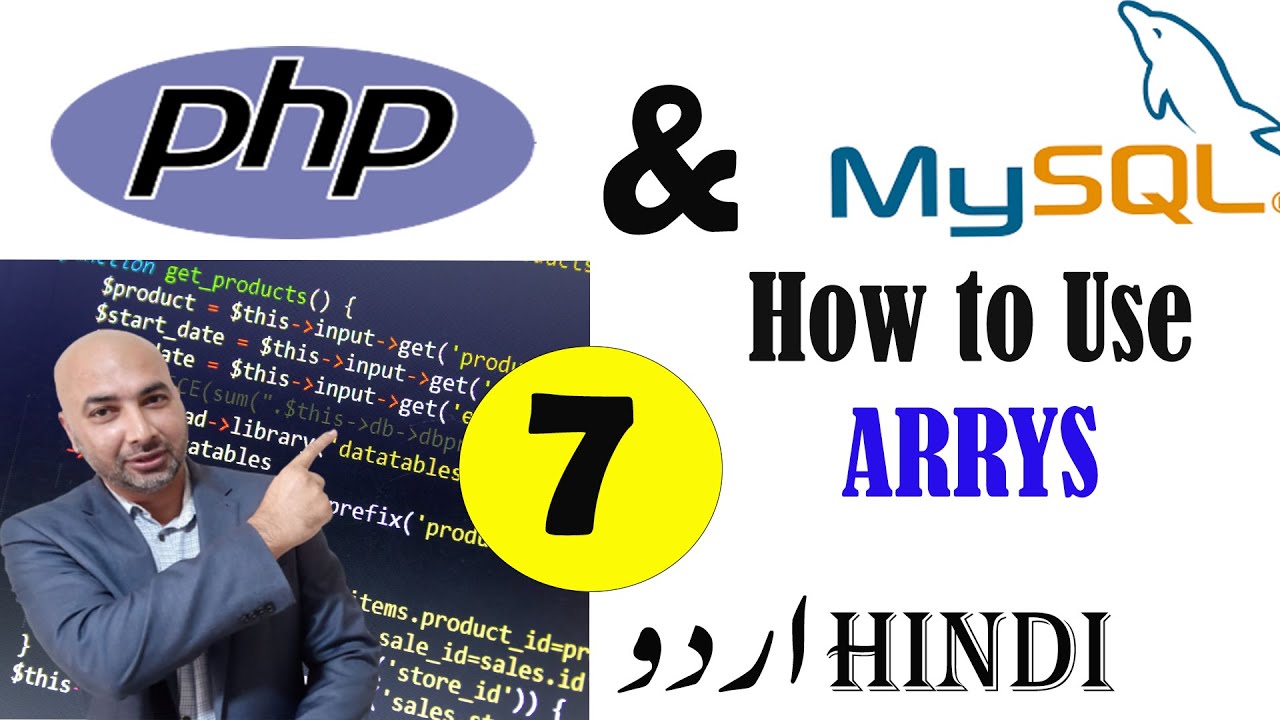 PHP Arrays Tutorial | PHP For begginners | PHP Programming | Lesson No 7 Urdu/hindi | 2021