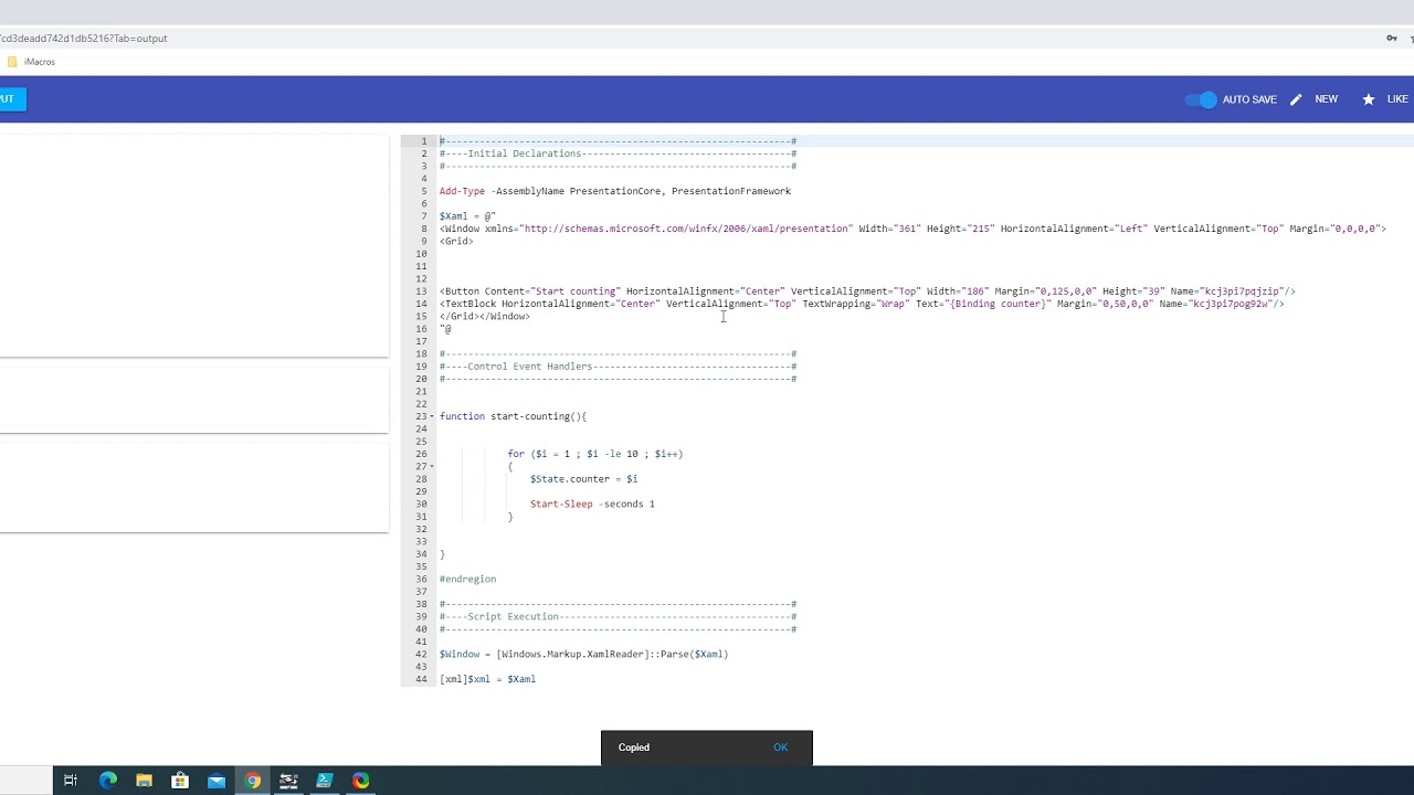 Poshgui WPF Tutorial - Multithreading