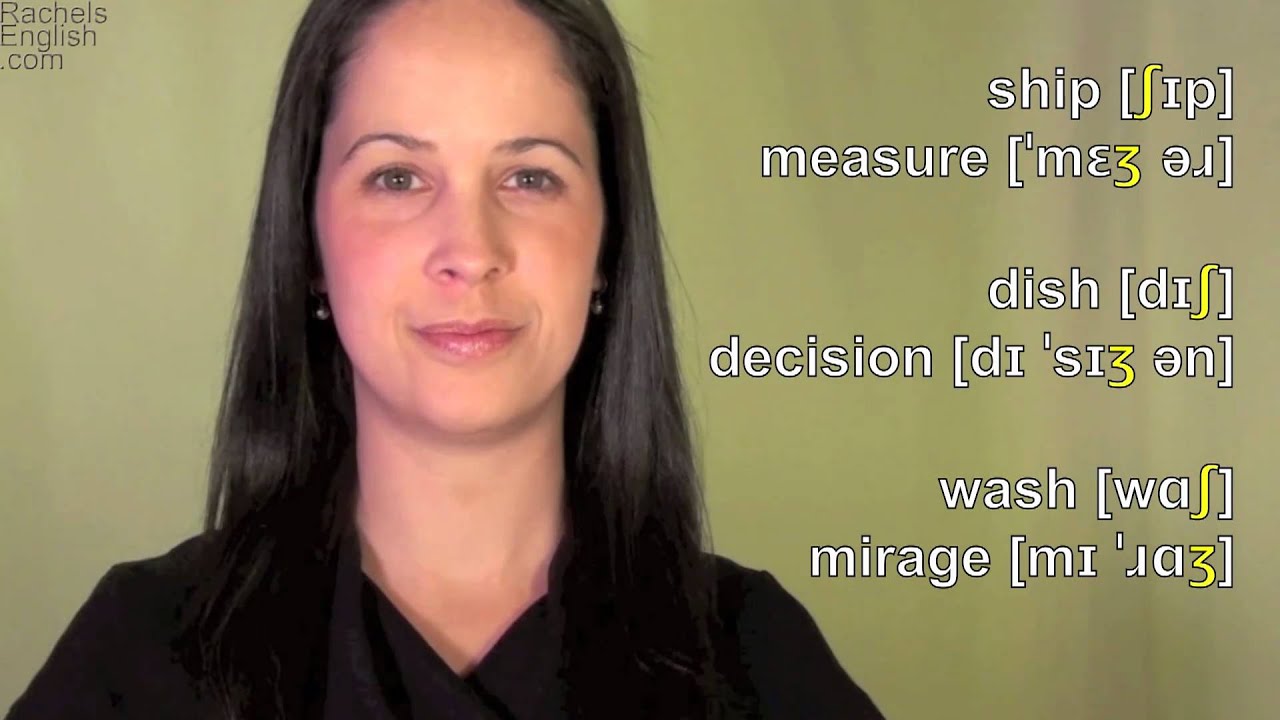 How to Pronounce SH and DJ consonants