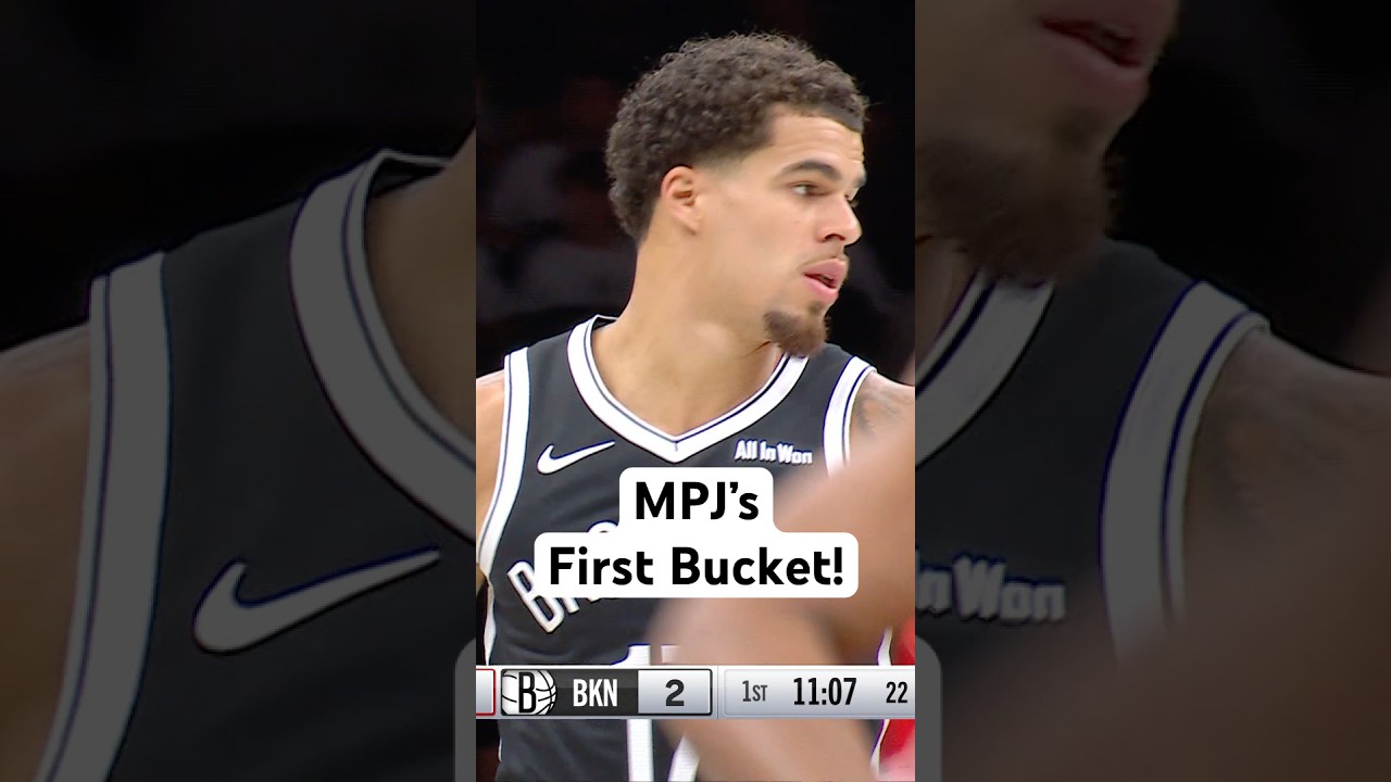 MPJ’s first bucket in Brooklyn!
