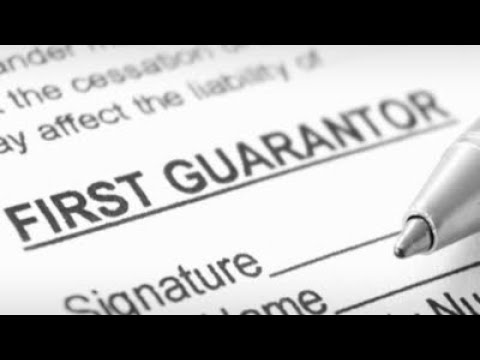 What is a guarantor?