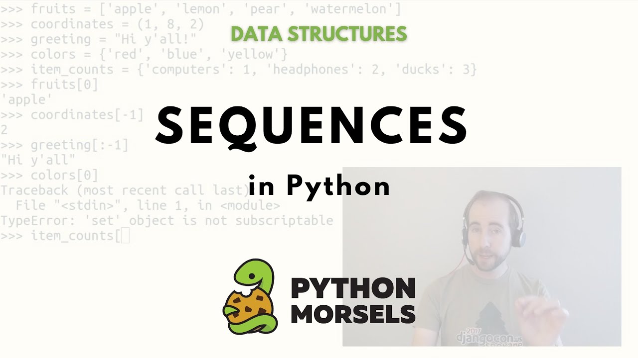 What is a sequence in Python?