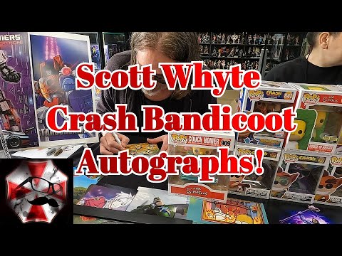 Steam Community :: Video :: Crash Bandicoot Actor Scott Whyte Autographs!