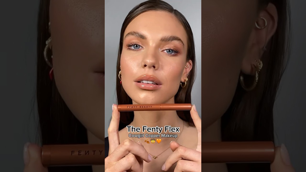 The Fenty Flex: Cowgirl Copper Makeup 🤠🍂🧡