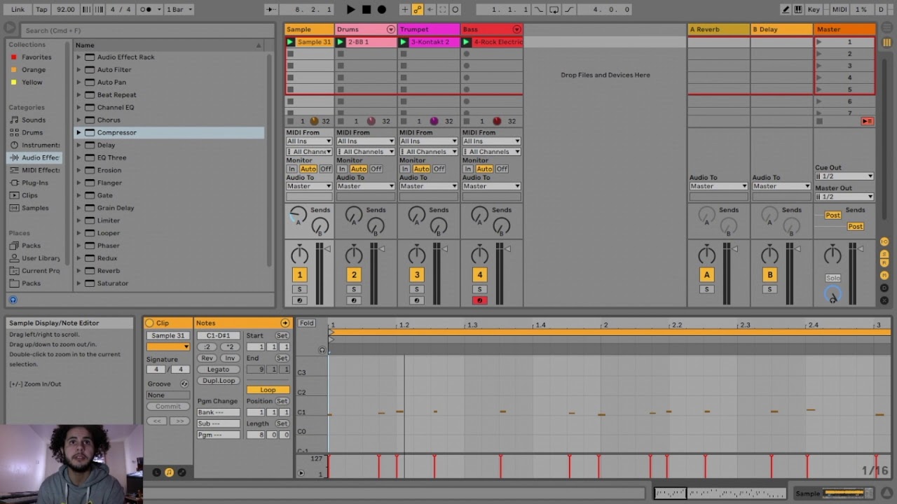 Jazzy Boom Bap Beat | How To Make Beats in Ableton
