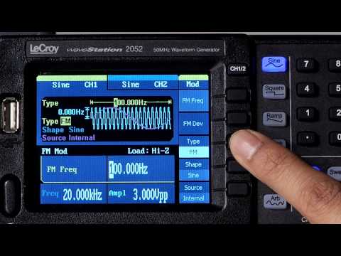 WaveStation Creating Modulated Waveforms