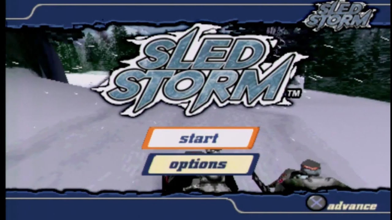 Sled Storm -- Gameplay (PS1)
