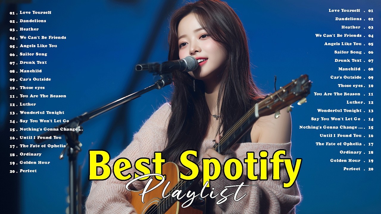 Best Spotify Playlist 2026 🎧 Top Acoustic Covers  Chill Vibes & Soft Relaxing Songs