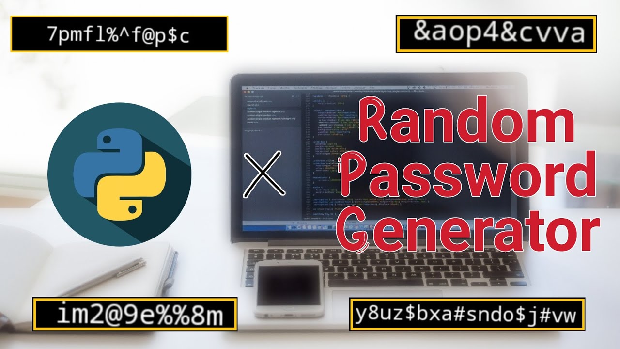 Random Password Generator Using Python | Python Mini Project | Crazy Coders