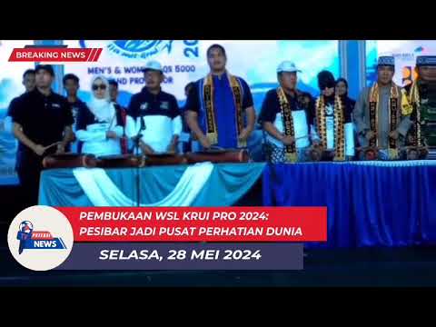 Pembukaan WSL Krui Pro 2024: Pesibar Jadi Pusat Perhatian Dunia - Potensinews.id