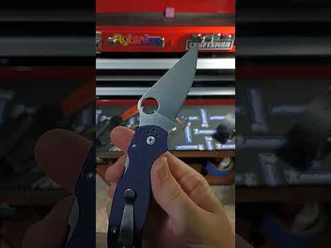 spyderco paramilitary 3, s110v #edc #everdaycarry #pocketdump #rainydayknives
