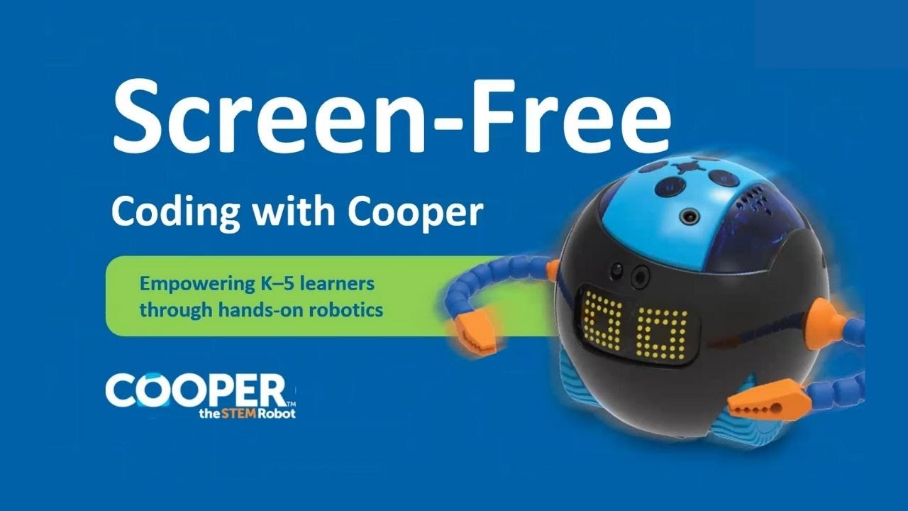 Screen-Free Coding with Cooper Webinar | Empowering K-5 learners through hands-on robotics