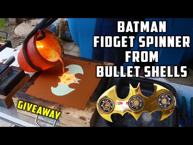 DIY Batman Fidget Spinner - The Awesomer
