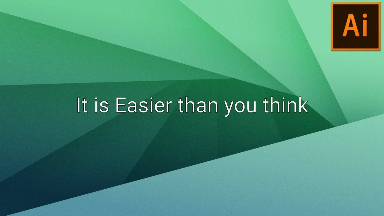 Abstract Background Design in Illustrator