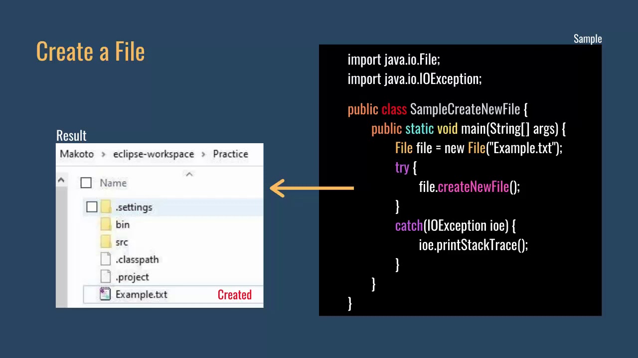 Practice 11: Create File and Directory (Basic Java Programming 33)