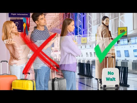 Stop Waiting in Long Airport Lines NOW!